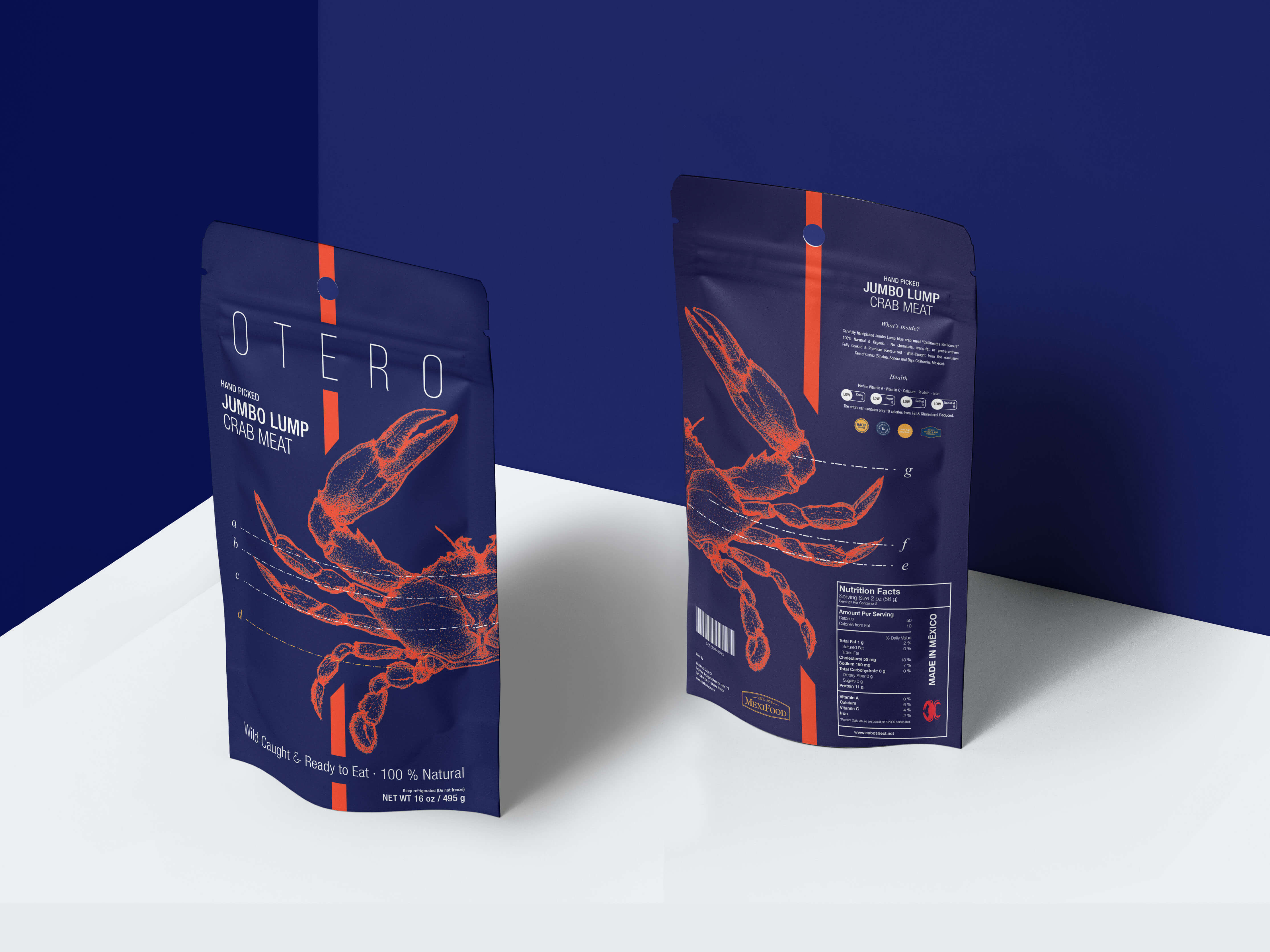 Avec. Brand Strategy // Otero Crab Meat